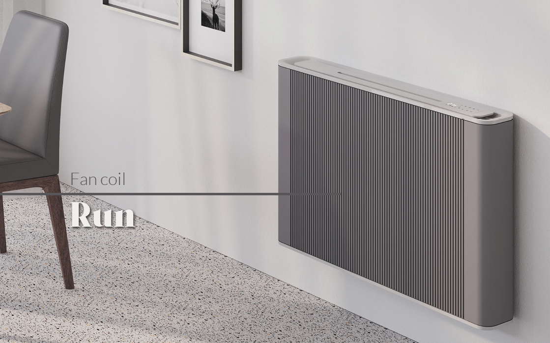 Run & Seven Lines hot/cold fan coils | Cordivari Design