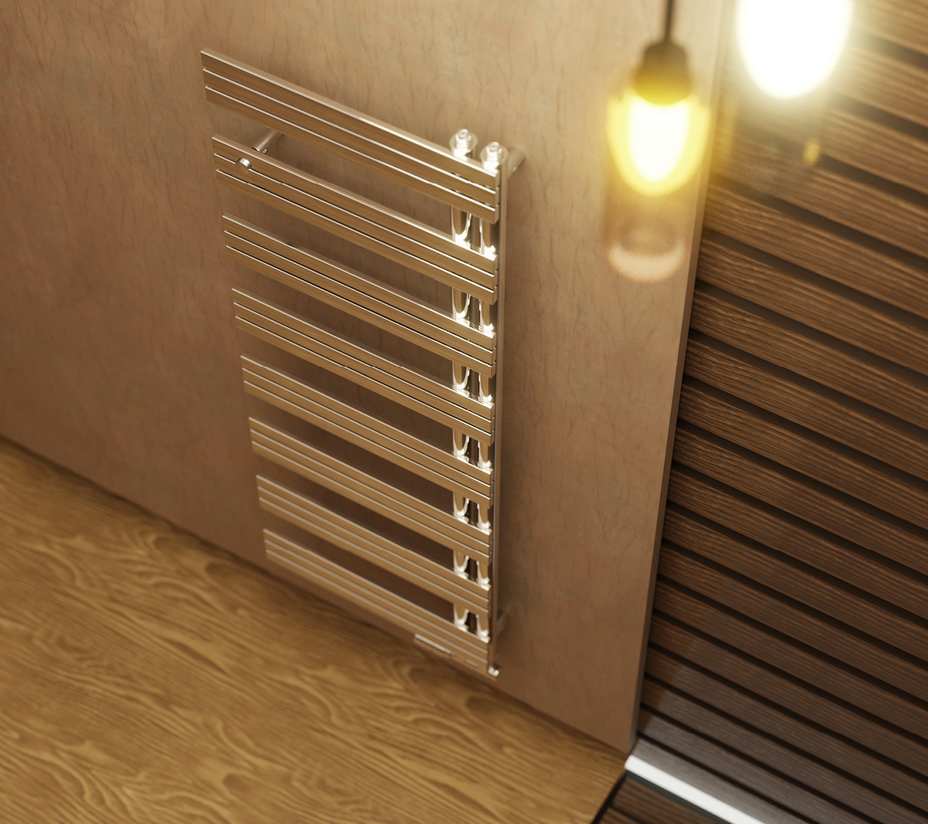 Stainless steel designer radiators Celine | Cordivari Design