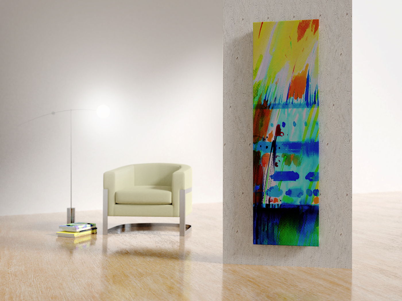 Living room radiators Frame Picture Graphic | Cordivari Design