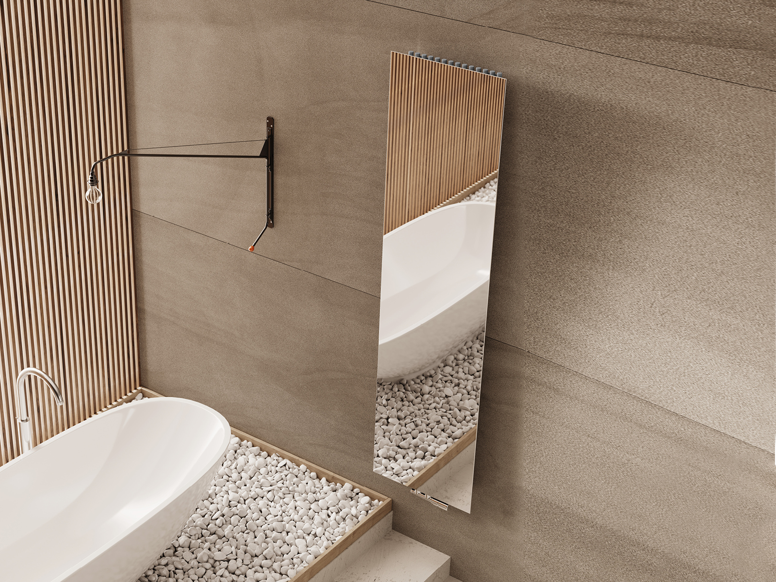 Designer radiator for bathroom Frame Plus | Cordivari Design