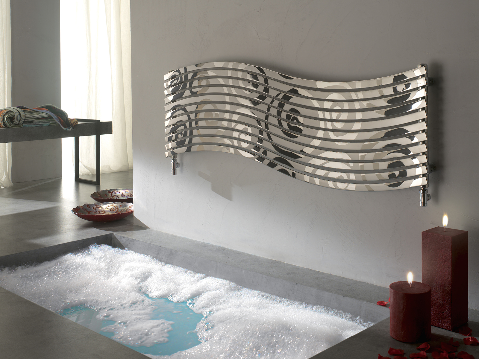 Stainless steel radiators Lola | Cordivari Design