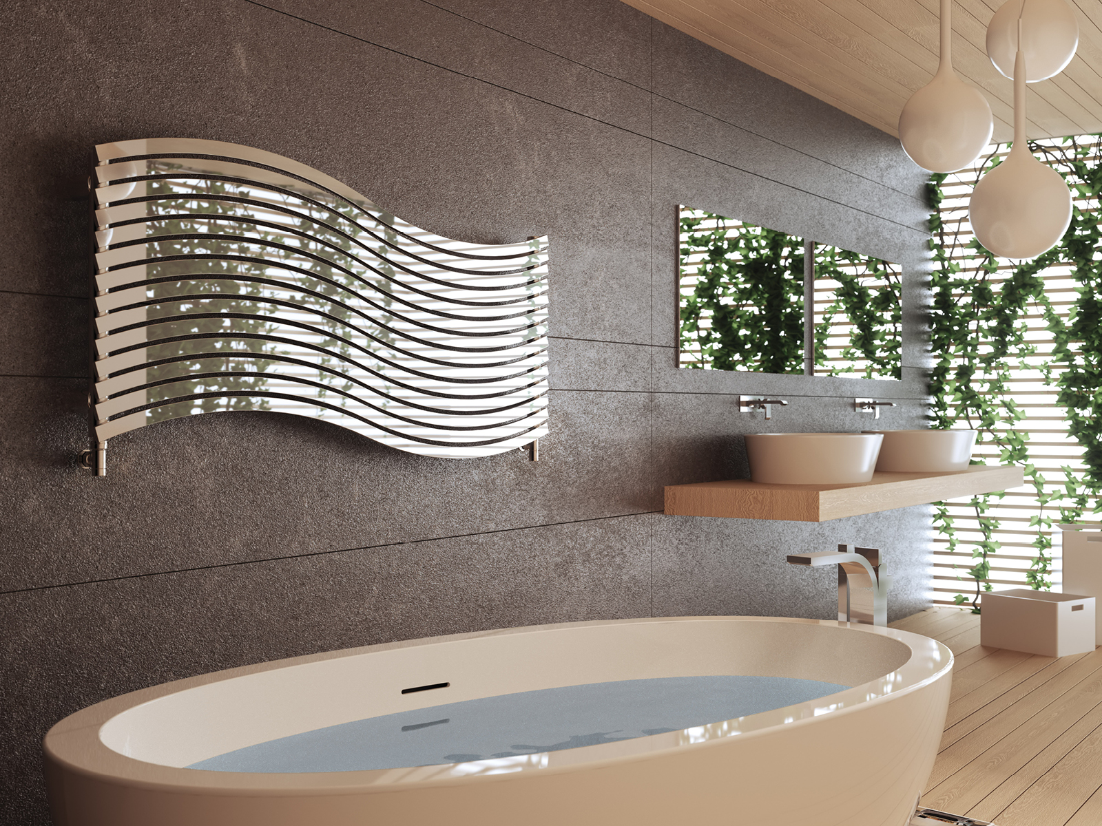 Stainless steel radiators Lola | Cordivari Design