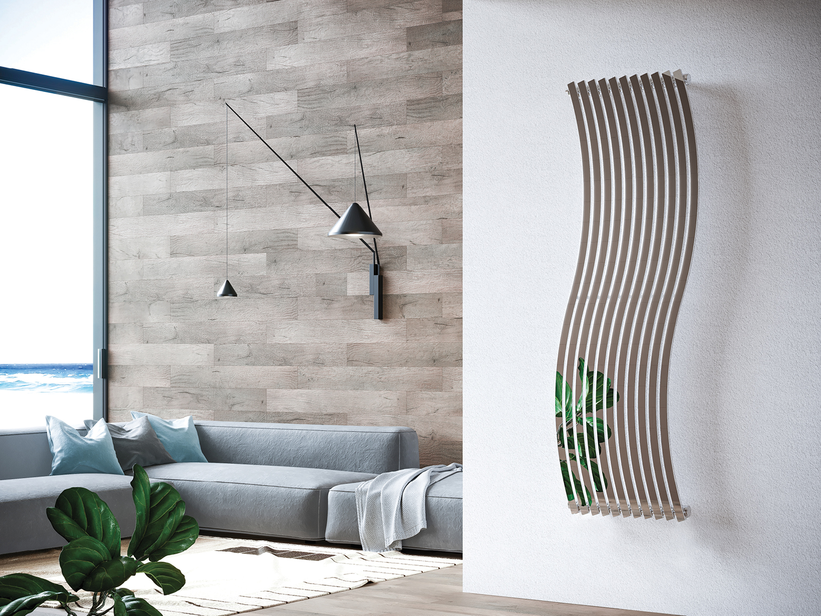 Stainless steel radiators Lola | Cordivari Design